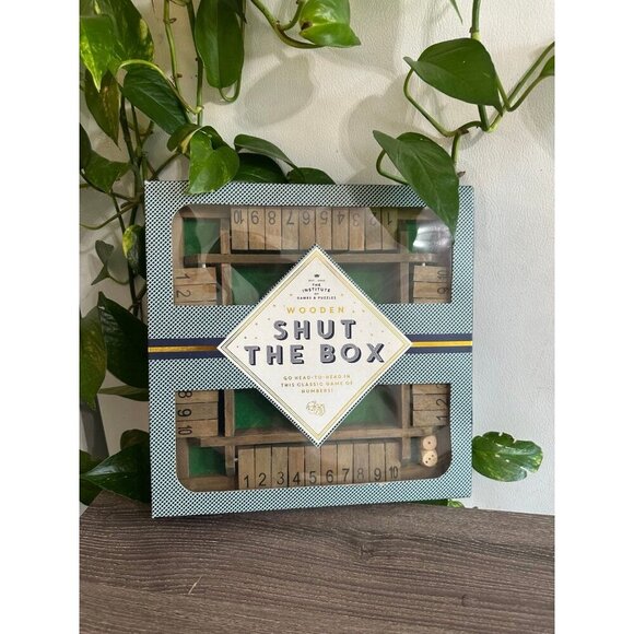 Games | Wooden Shut The Box Game | Poshmark